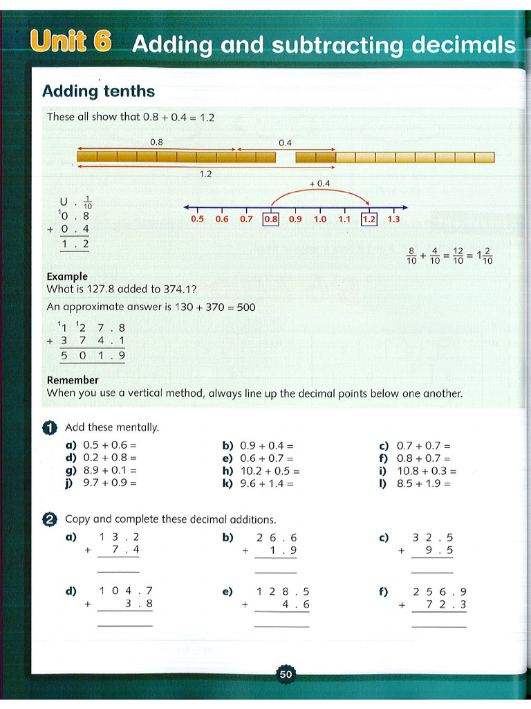Math Unit 6 Pdf