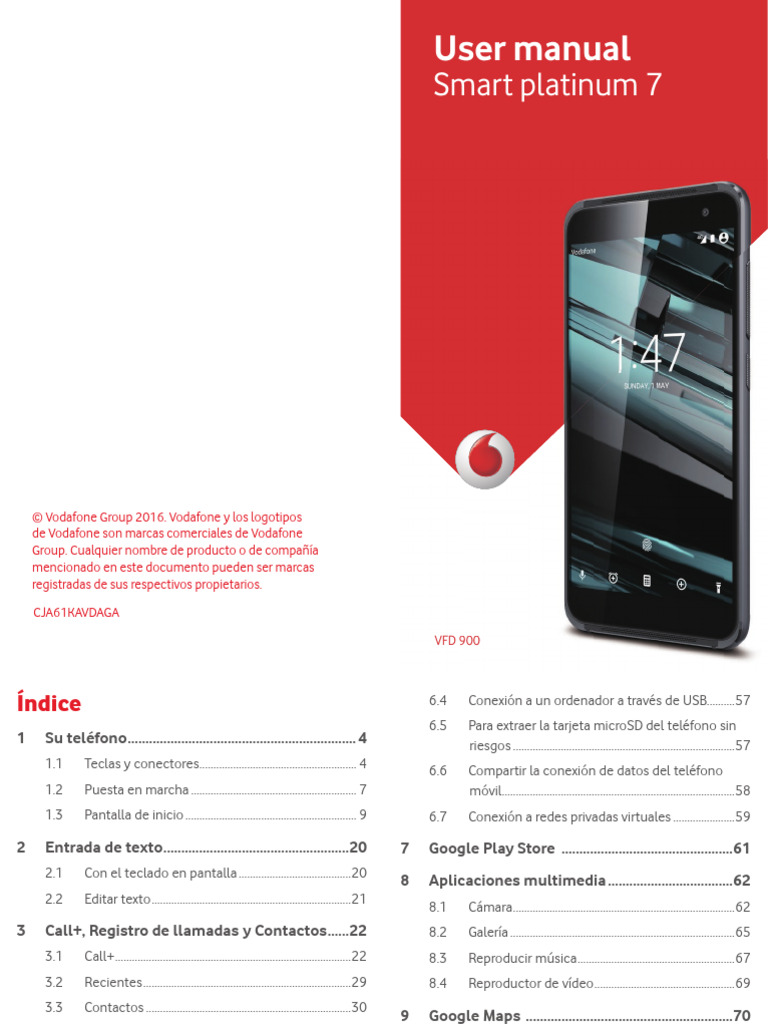 VFD 900 Es | PDF | 3 G | Informática
