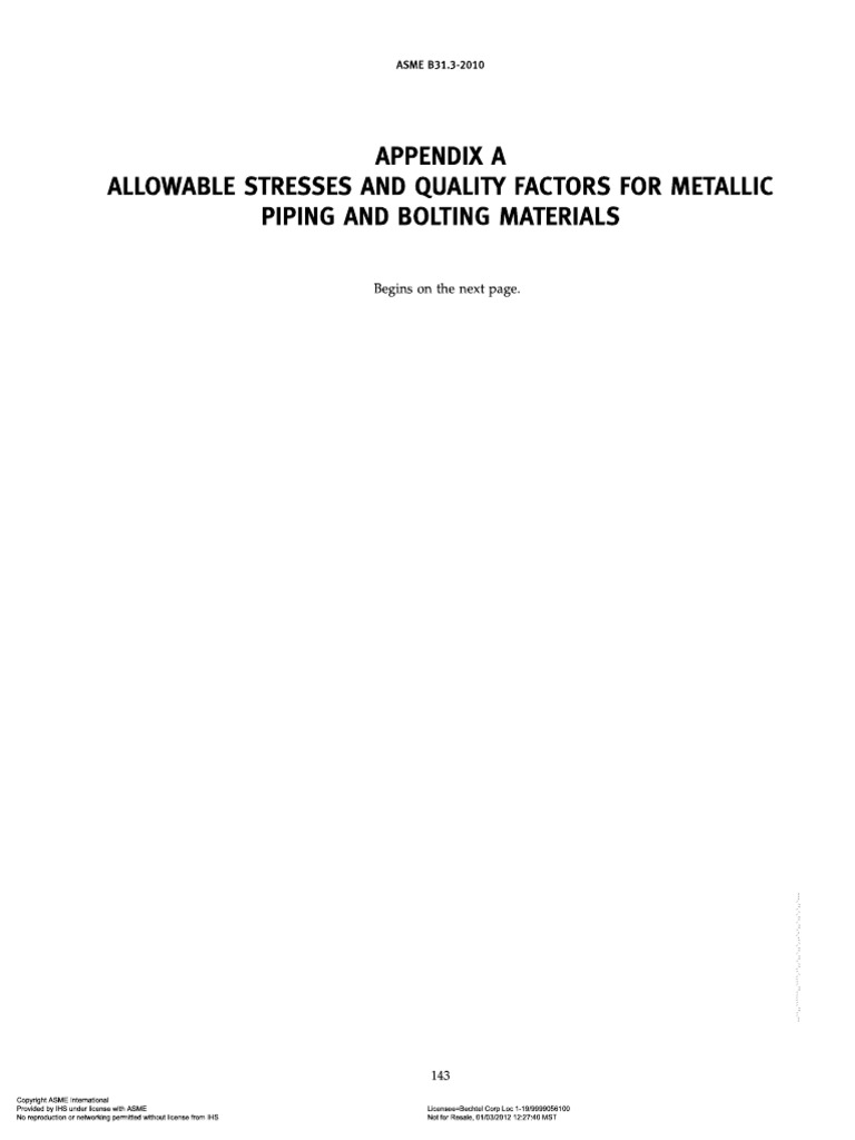 Allowable Stress Carbon Steel-2 | PDF