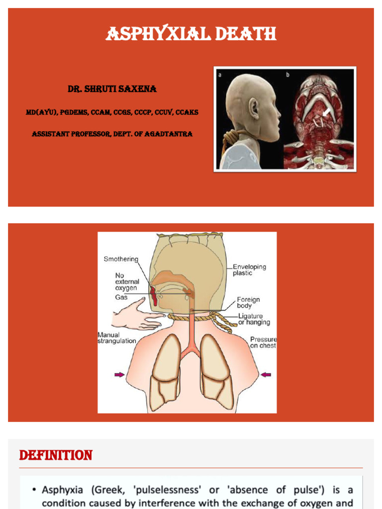 Understanding Asphyxial Death Types | PDF