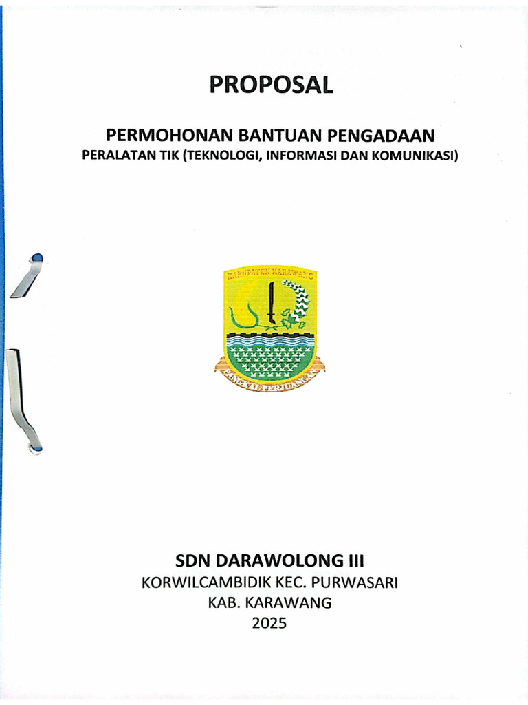 Proposal SDN Darawolong III Tik PDF | PDF