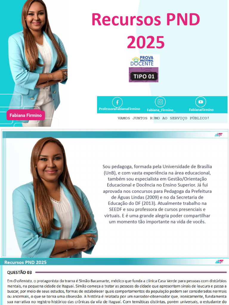 2025 - Recursos PND | PDF | Aprendizado