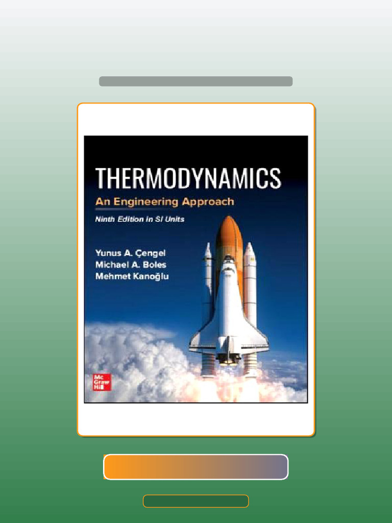 Ultimate Bundle Thermodynamics an Engineering Approach 9E Cengel eBook ...