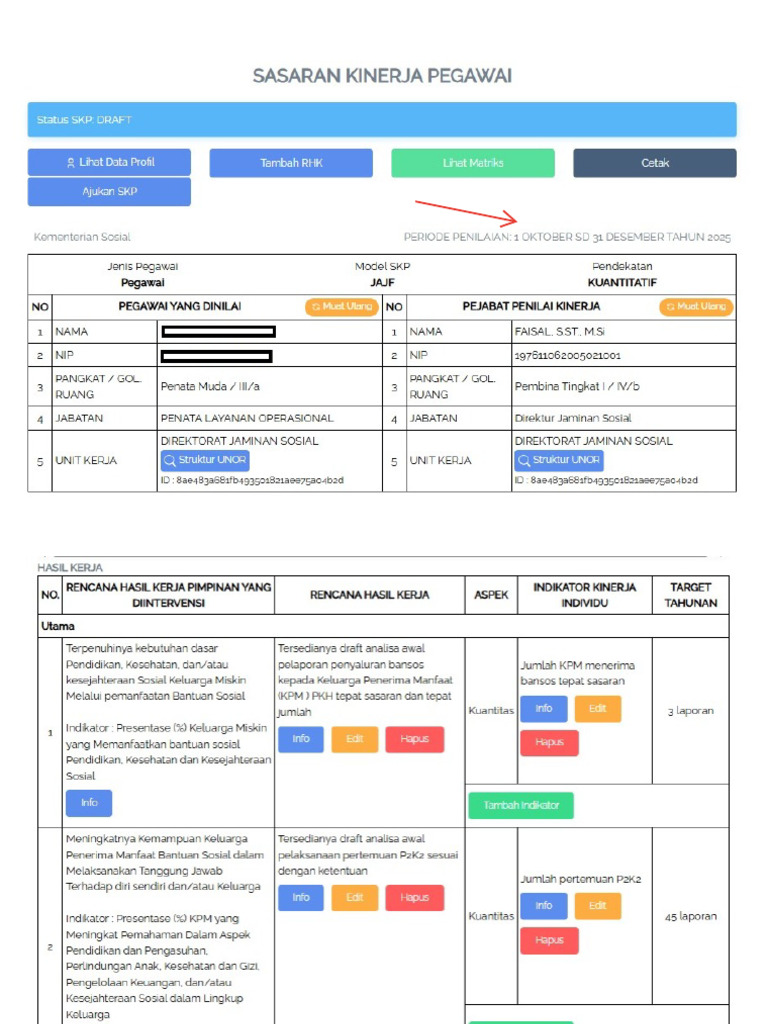 Contoh SKP Penata Layanan Operasional | PDF