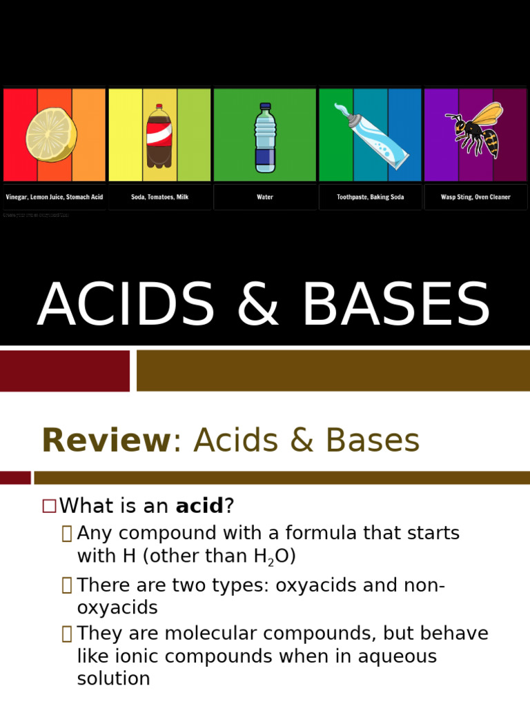 Understanding Acids and Bases Basics | PDF | Acid | Ph