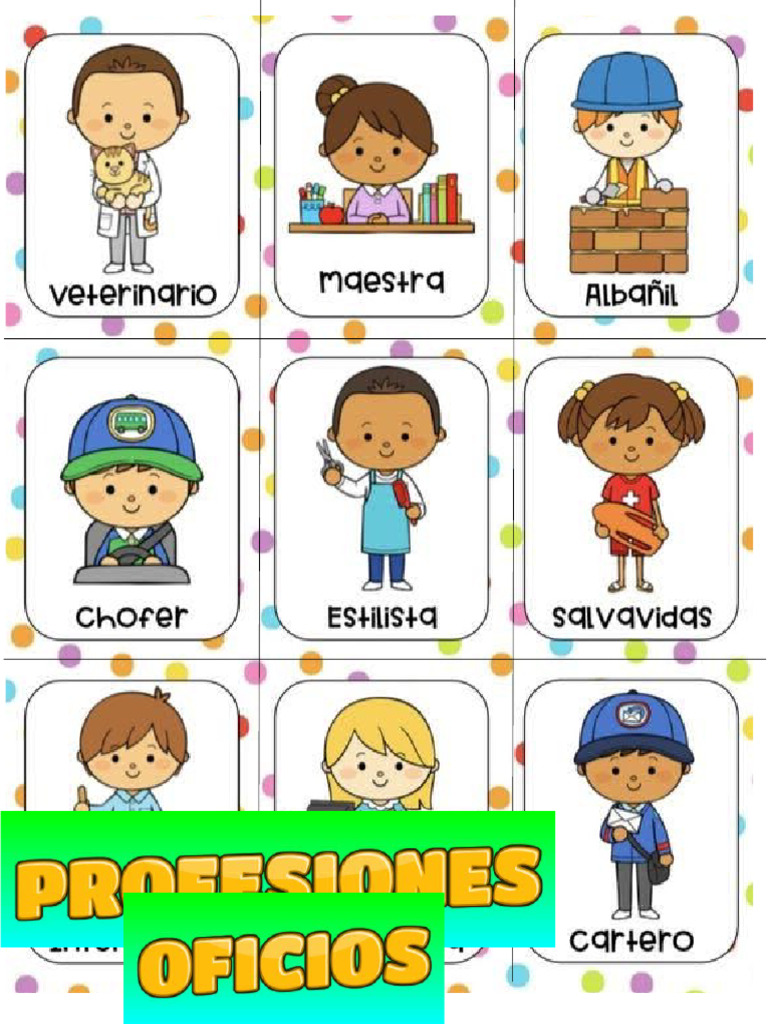 Profesiones Y Oficios Pdf