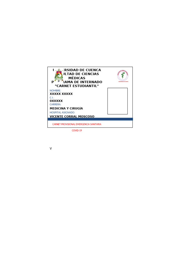 Modelo Carnet | PDF