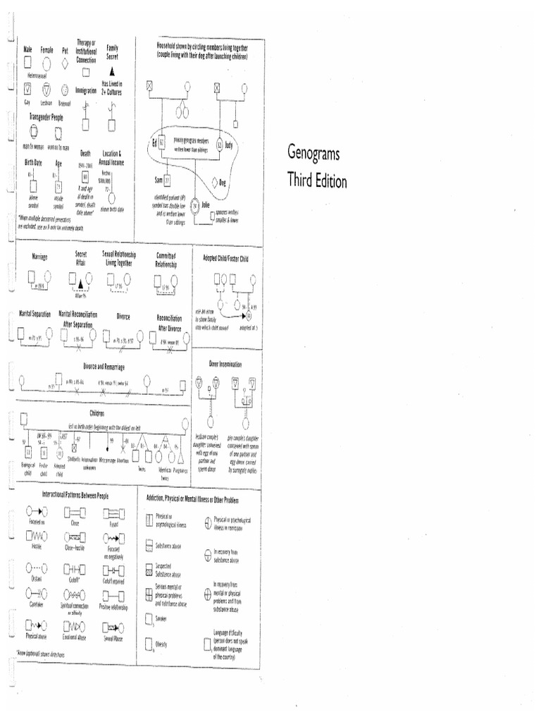 Genograms Mónica Goldrick 3ra Edición | PDF