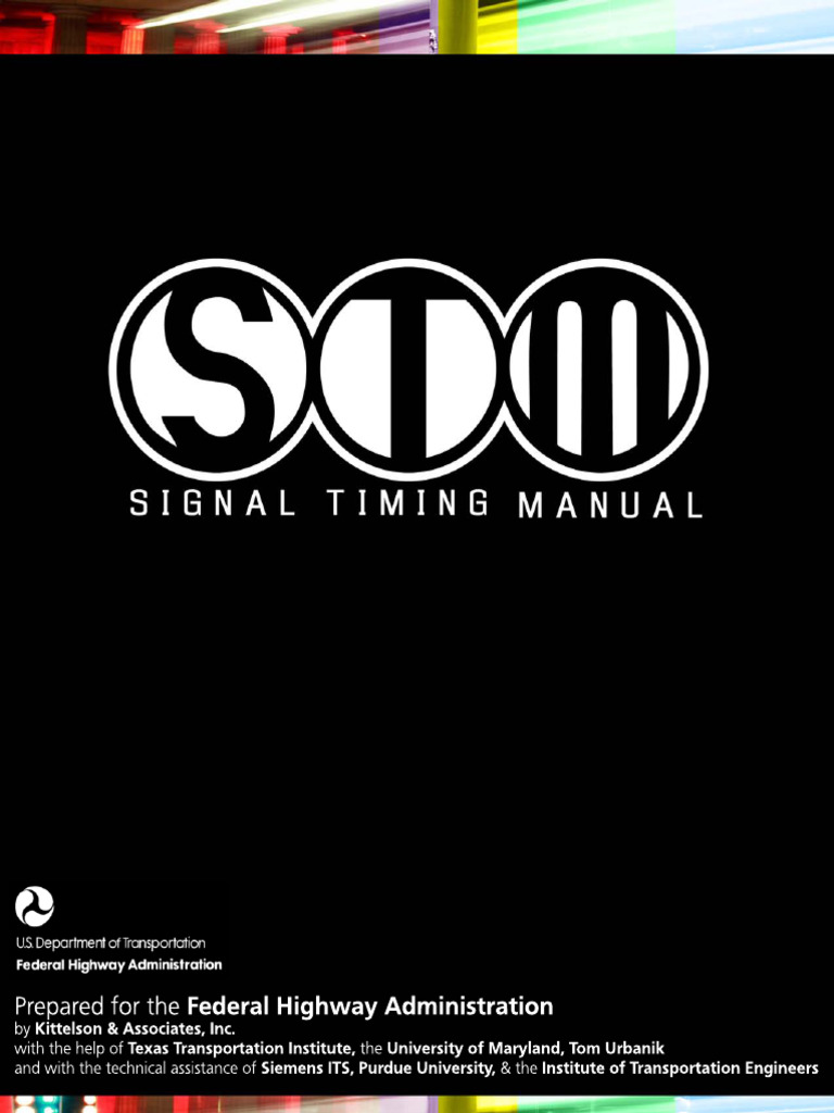 2 7 - FHWA Traffic Signal Timing Manual CH 6 - 2008 | PDF | Transport ...