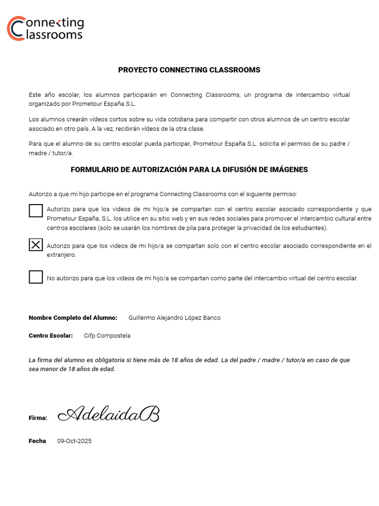 Student Media Release Form | PDF