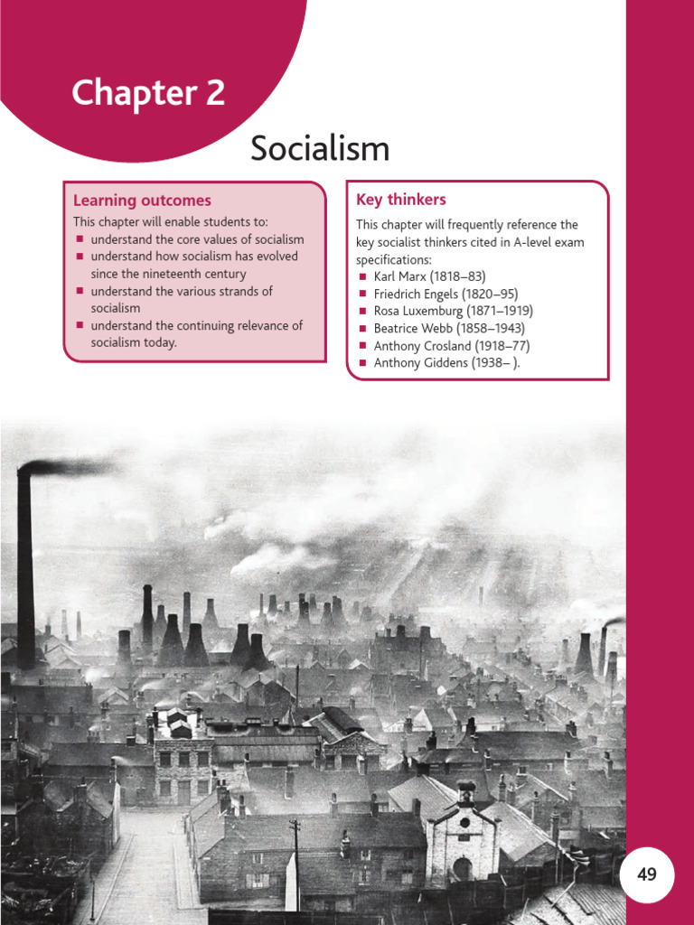 Understanding Socialism: Core Values & Thinkers | PDF | Socialism ...