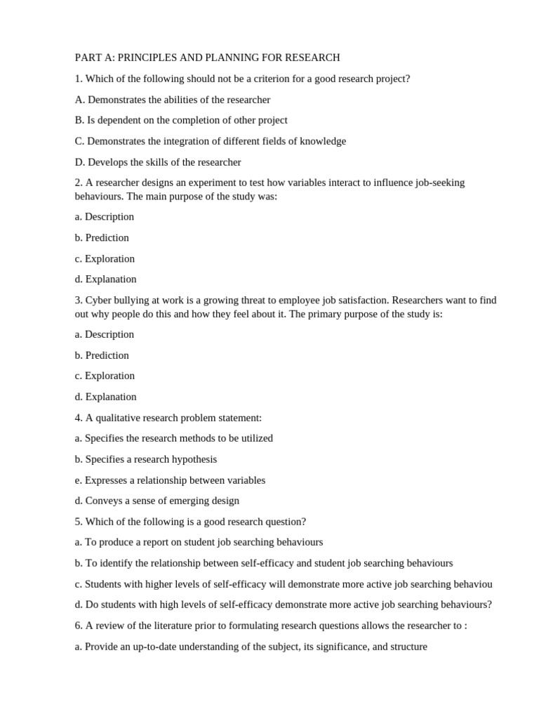 Research Principles and Methodology Guide | PDF | Quantitative Research ...