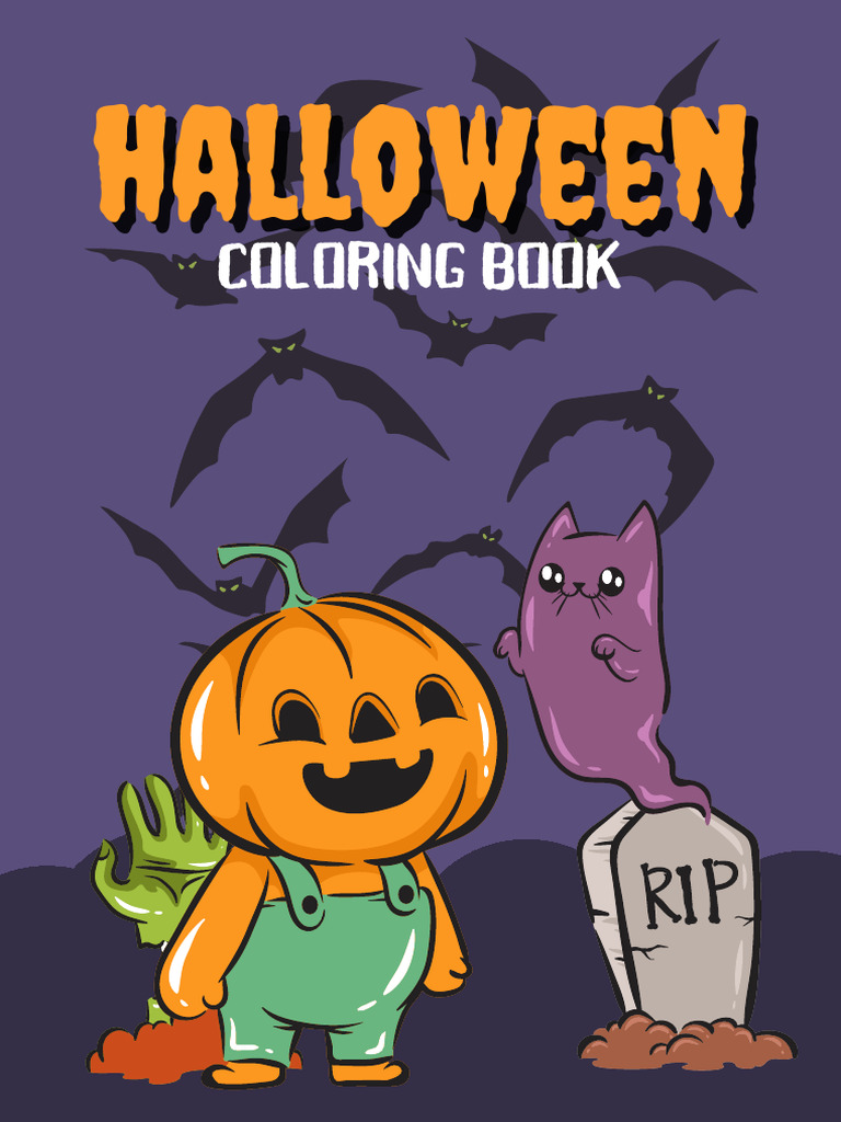 Libro Da Colorare Halloween | PDF