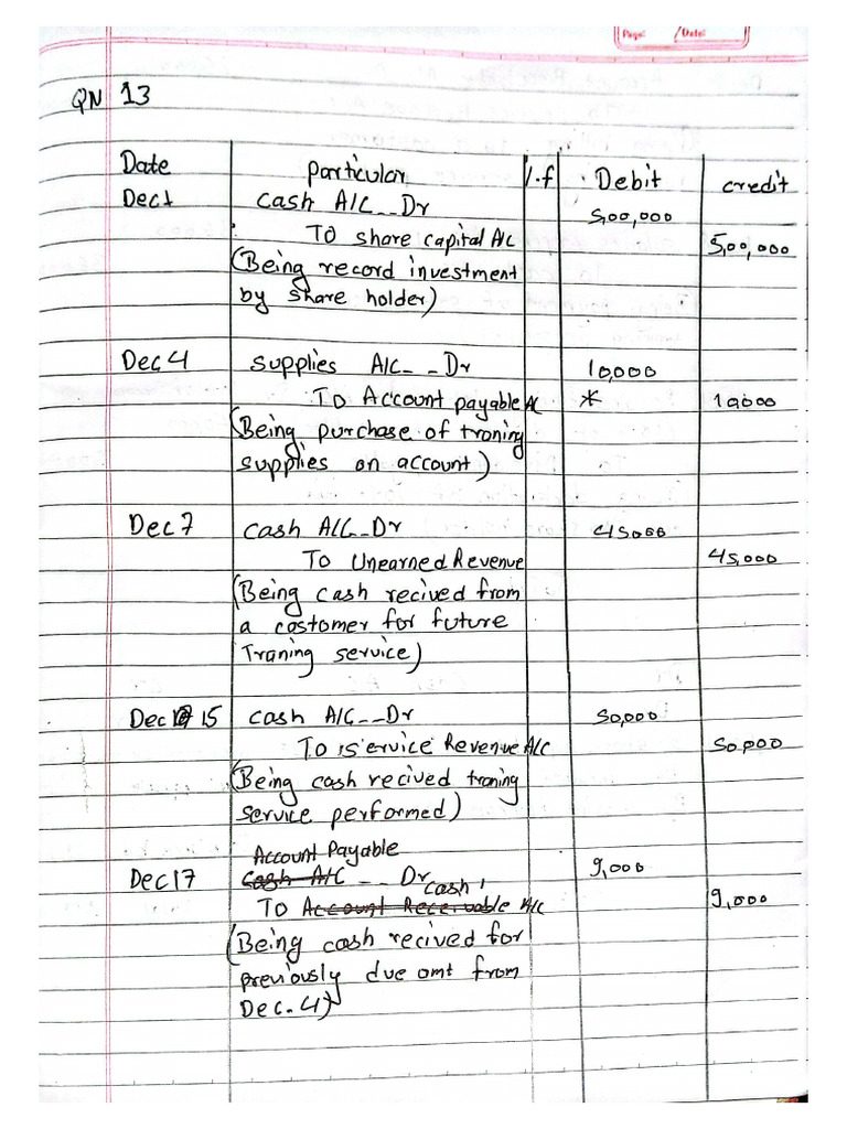 Journal Entries | PDF