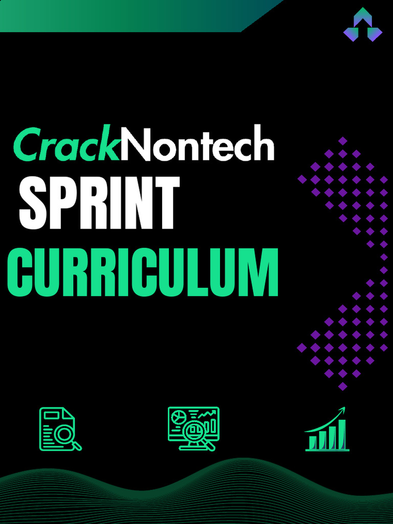 CrackNontech Sprint - Curriculum 7th Cohort.. | PDF | Mentorship ...