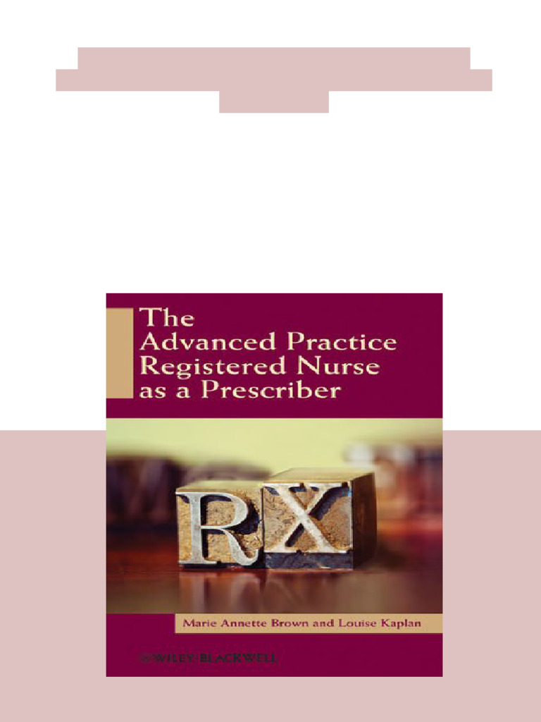 The Advanced Practice Registered Nurse as a Prescriber 1st Edition ...