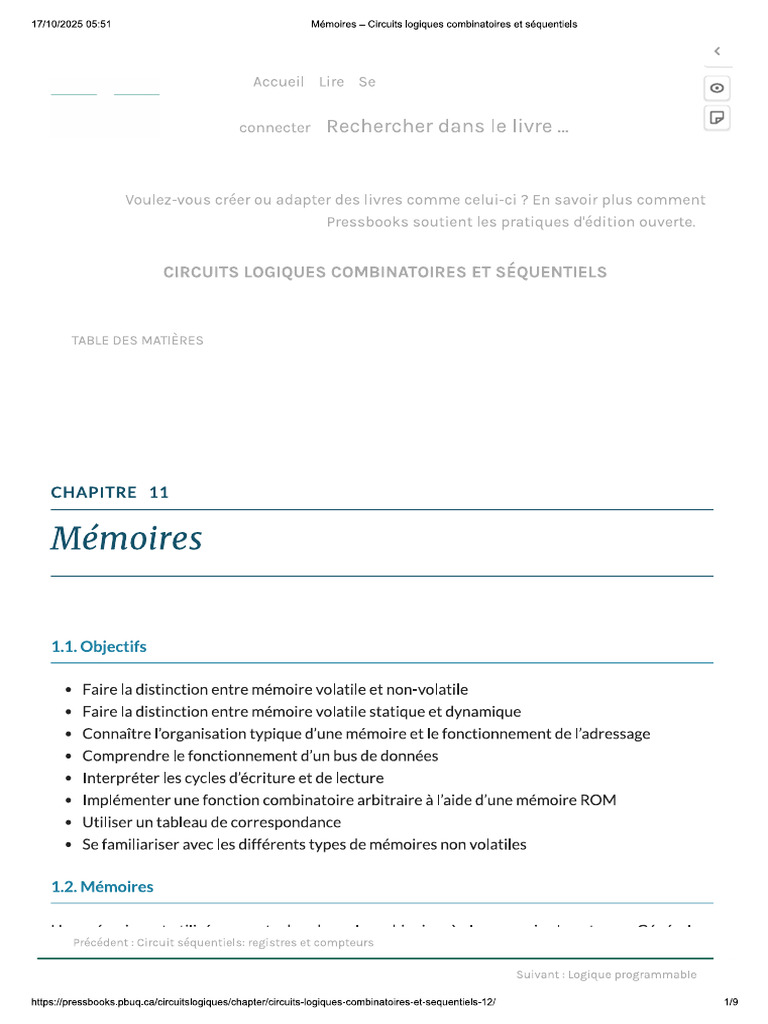 Mémoire | PDF