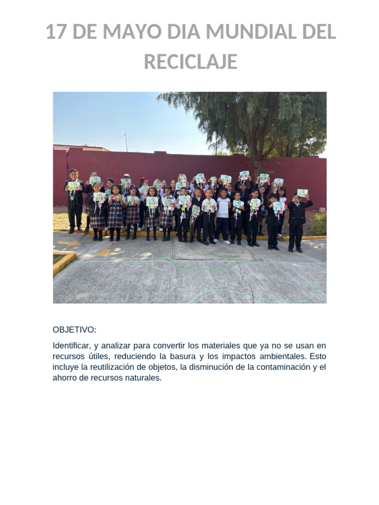 Reciclaje: Reduce, Reutiliza y Ahorra | PDF
