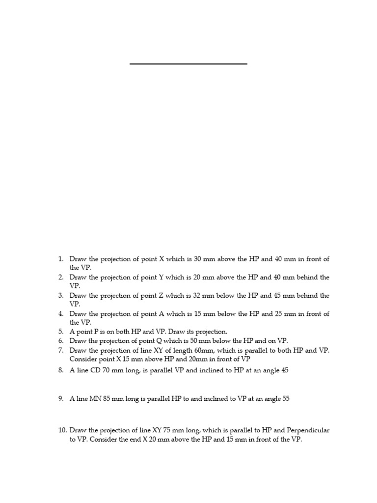 EGD Question Bank (ISE-I) | PDF | Circle | Classical Geometry