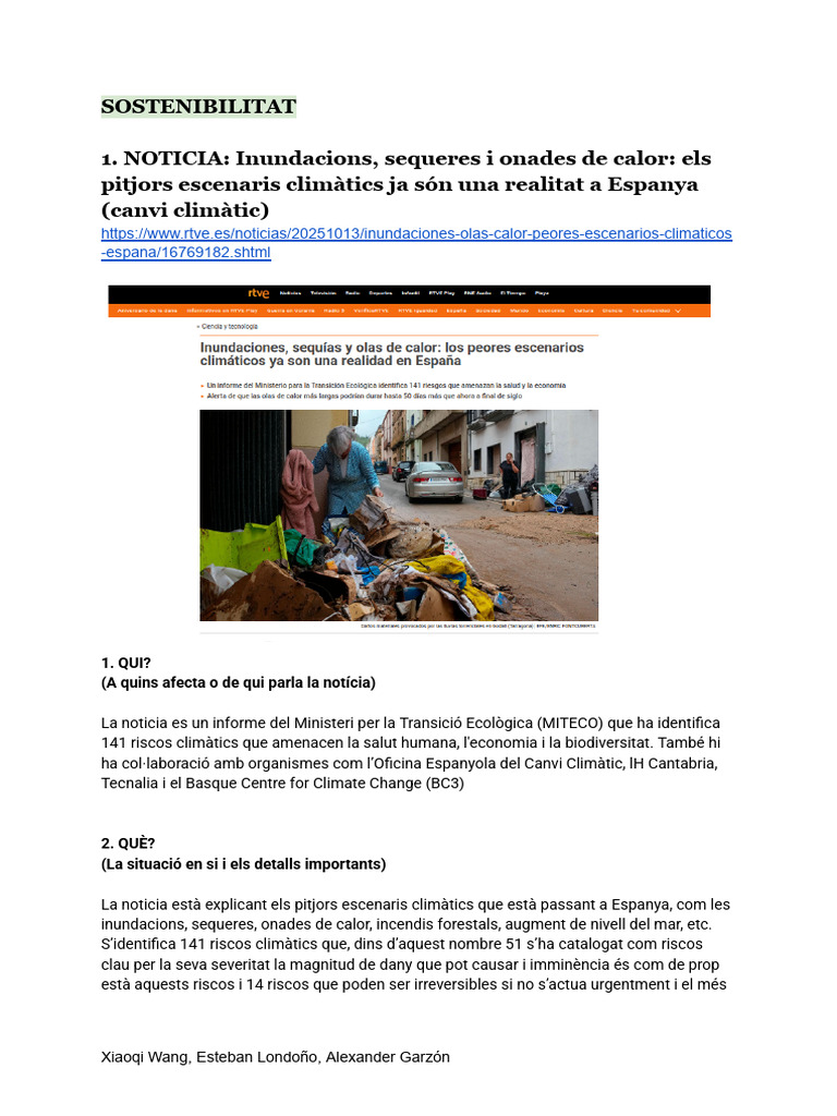 La Noticia Del Dia | PDF