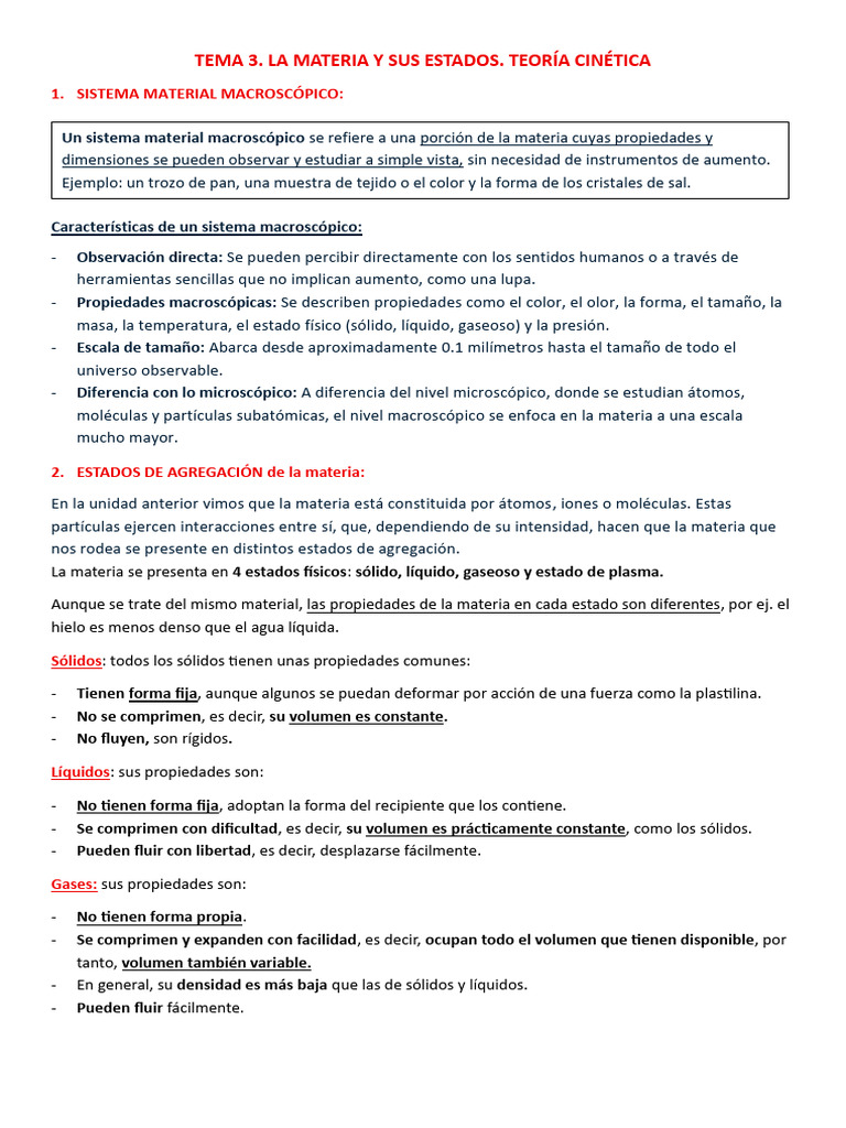 Estados de la materia y leyes de gases | PDF | Gases | Mole (Unidad)