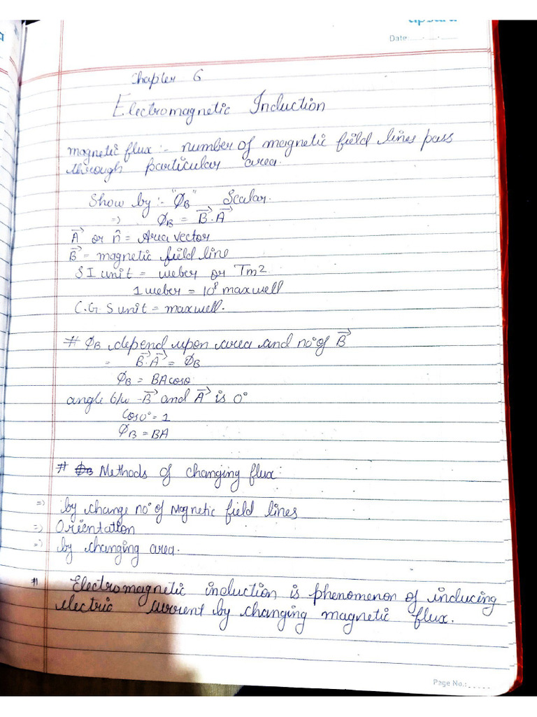 Electromagnetic Induction. | PDF