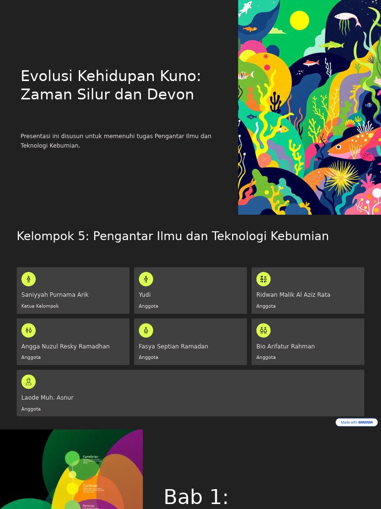 Evolusi Kehidupan Kuno Zaman Silur Dan Devon | PDF