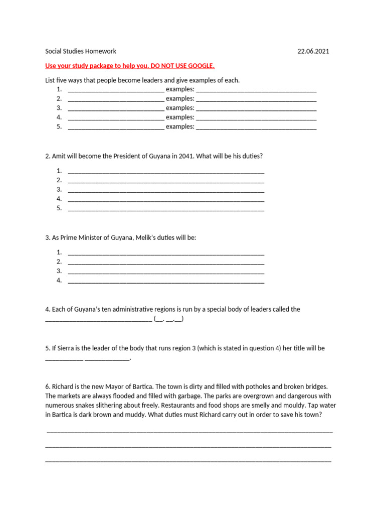 Social Studies Homework 22.06.2021 | PDF | Chess Theory | Chess