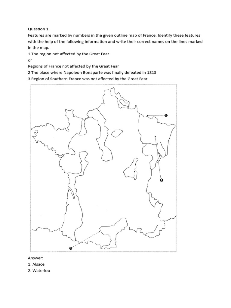 Class 9th History Chapter 1 Maps | PDF