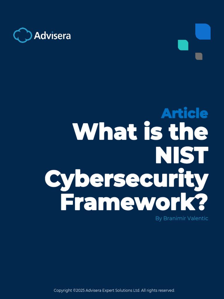 What Is The NIST Cybersecurity Framework PDF | PDF | Computer Security ...