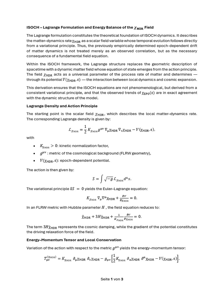 ISOCH Lagrange Formulation v1.0 EN | PDF | Physical Sciences | Applied ...