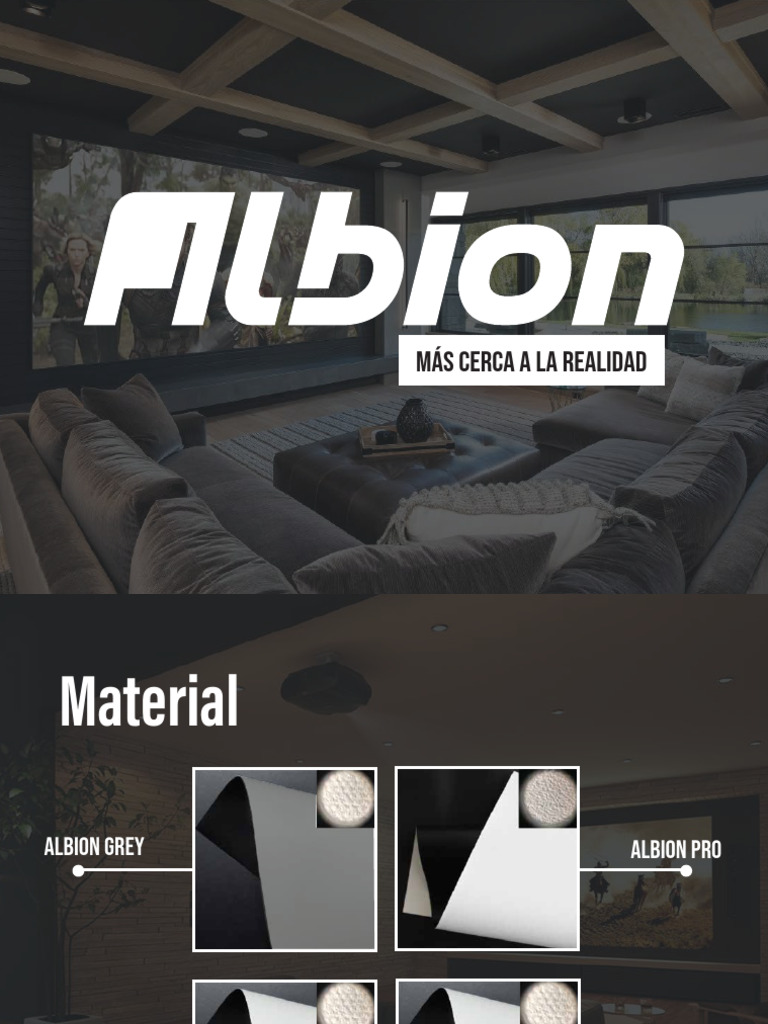 Catálogo Albion Screens | PDF | Materiales | Sector secundario de la ...