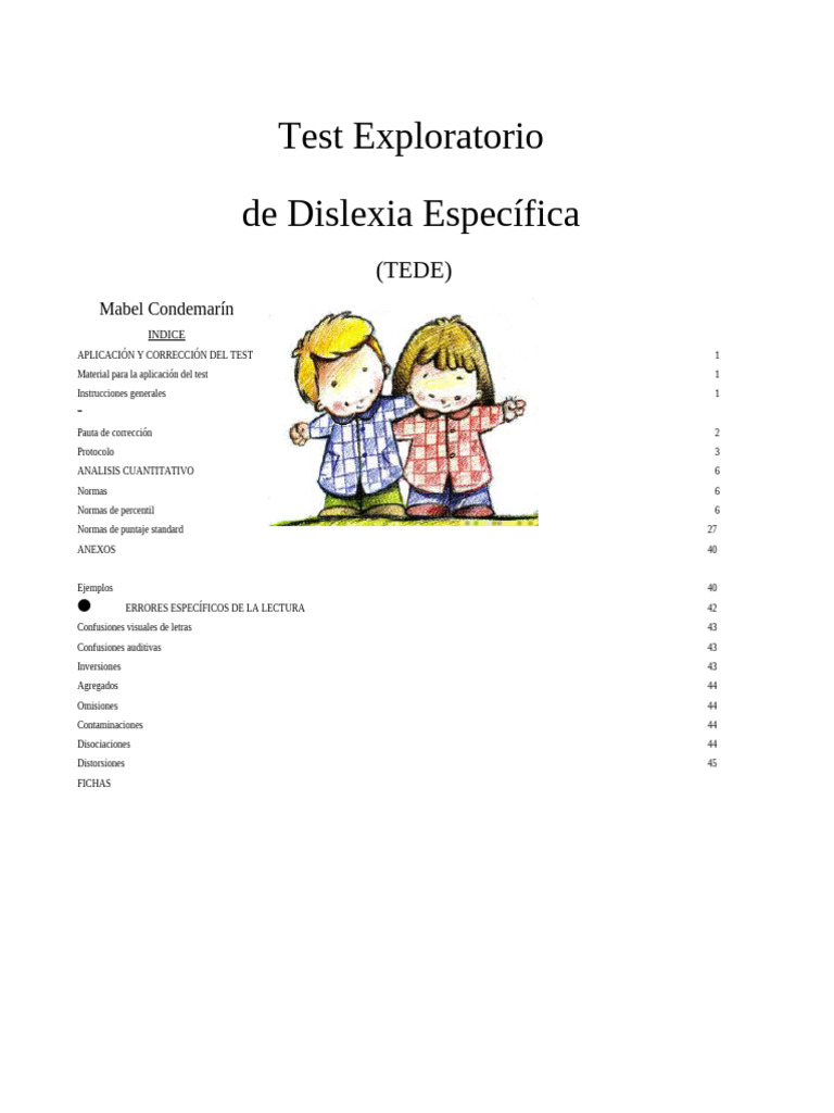 Test_Exploratorio_DE_DISLEXIA[1] | PDF