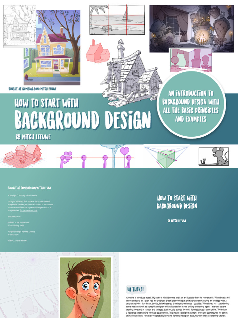 Background Design Basics Guide | PDF | Drawing | Perspective (Graphical)