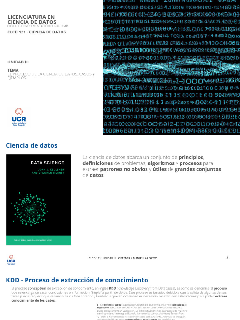 CLCD121-U3-T - CRISP-Casos | PDF | Datos | Procesamiento de datos
