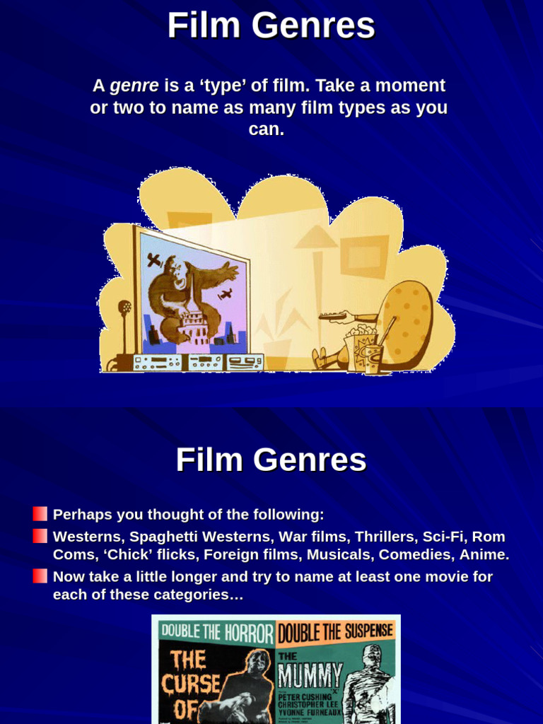 Film Genres Film Turleri 2342 | PDF
