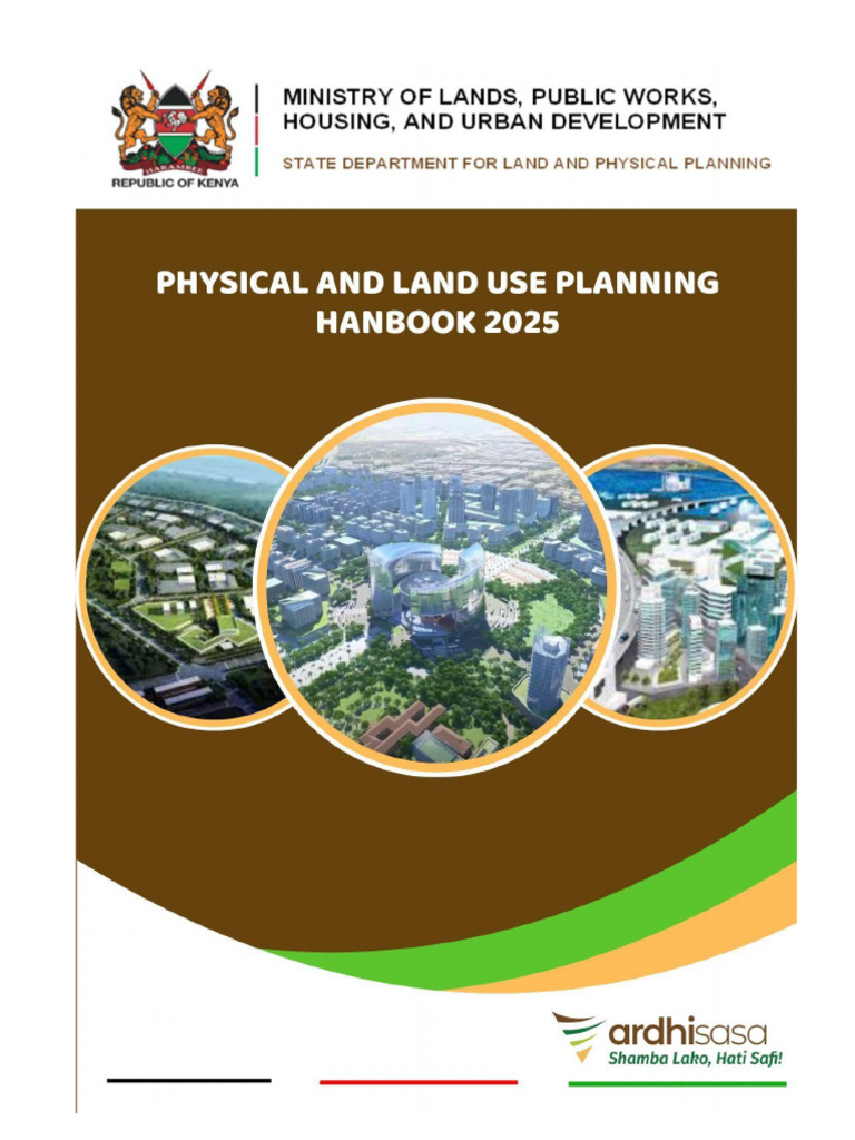 Kenya Physical and Land Use Planning Guide | PDF | City | Energy ...