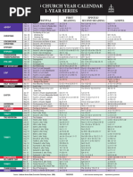 LCMS 2025 2026 Church Year Calendar Three Year Series A | PDF ...