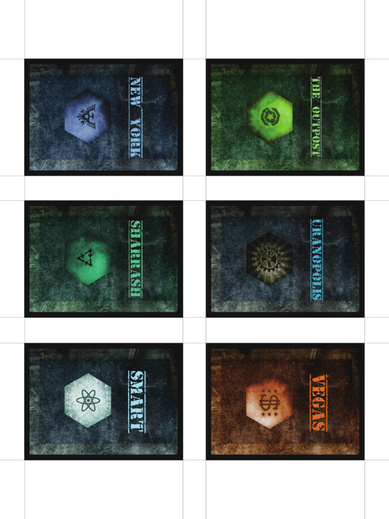 Neuroshima Hex 3.0 Army Cards v1.1 | PDF