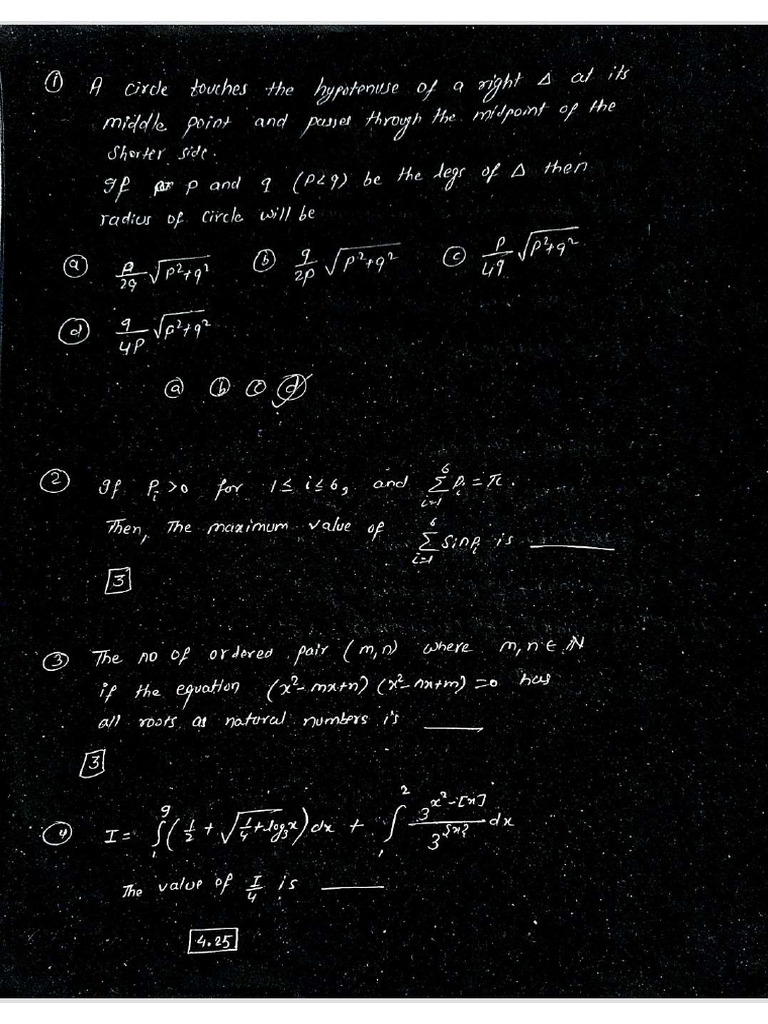 Maths Handout | PDF