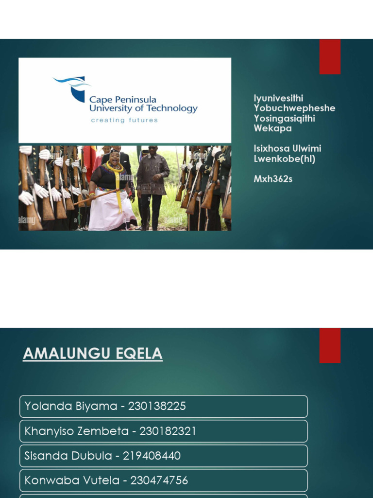 Umbongo Umona Presentation | PDF