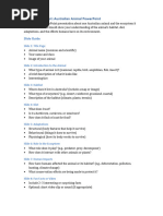 Writing an Effective Animal Report | PDF | Adaptation | Wasp