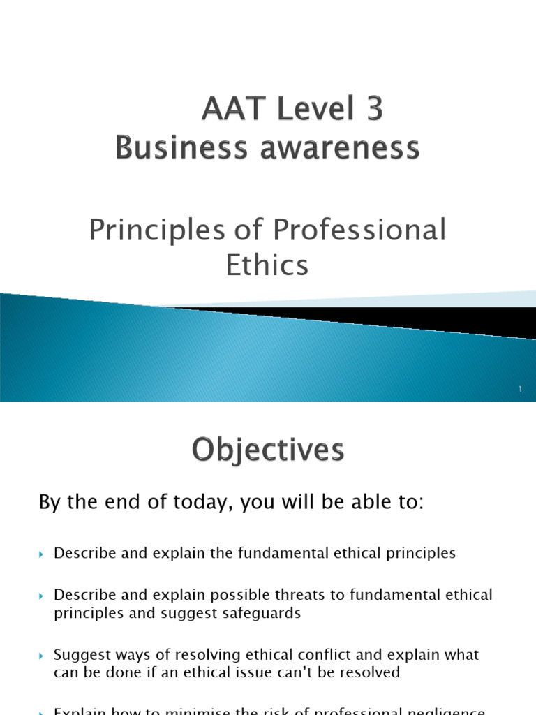 Professional Ethics Principles Explained | PDF | Fraud | Bribery