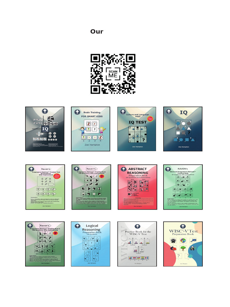 60 Block Patterns - Optimized | PDF | Wechsler Adult Intelligence Scale | Cognitive Science