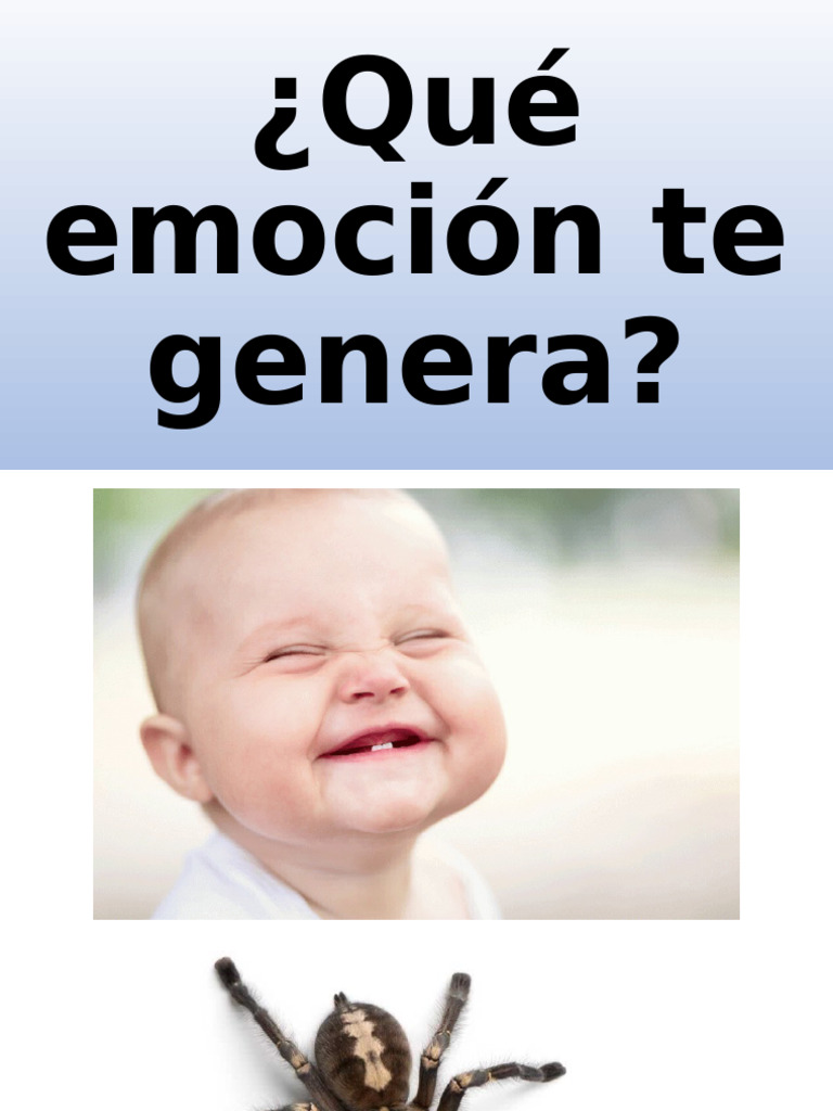 Qué Emoción Te Genera | PDF