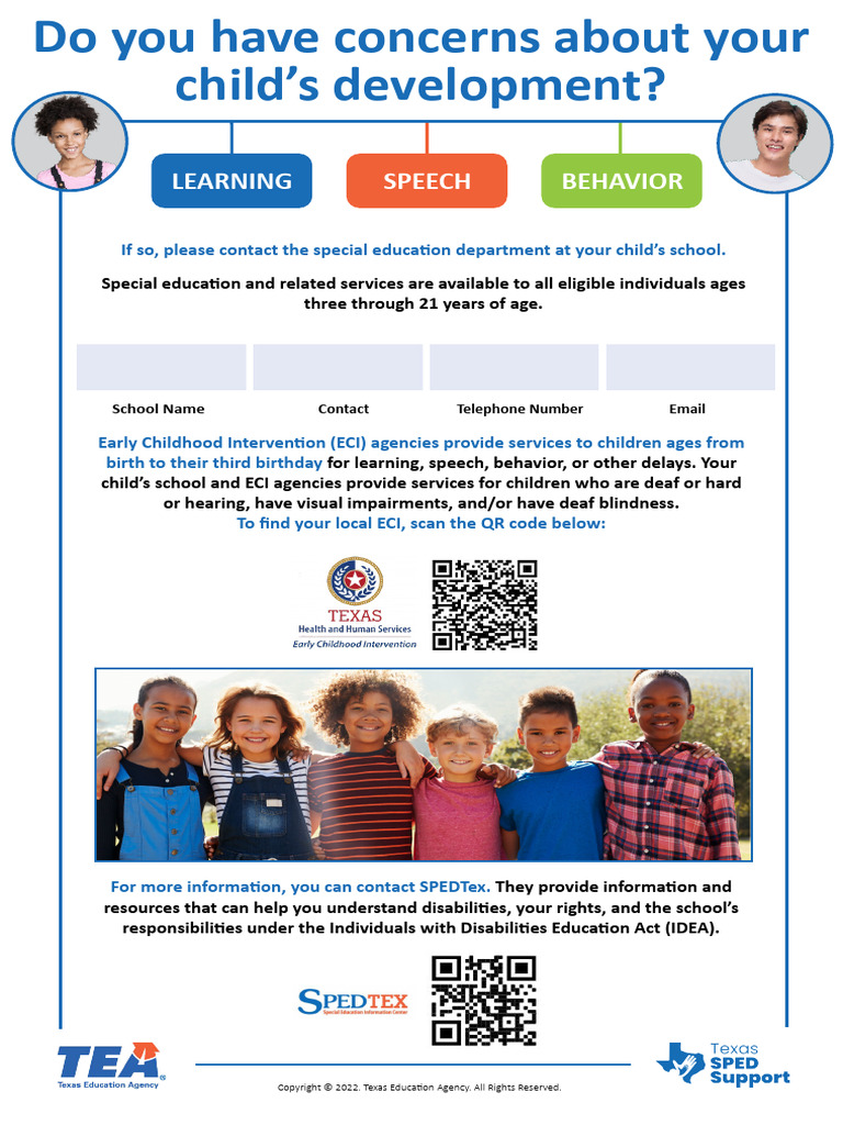 Child Find Poster TR DB | PDF