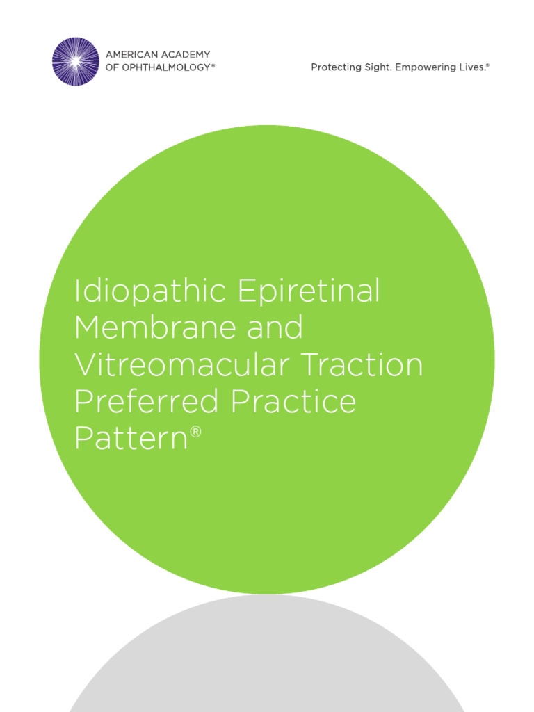 ICD-10 Code for Epiretinal Membrane | PDF | Retina | Medical Specialties