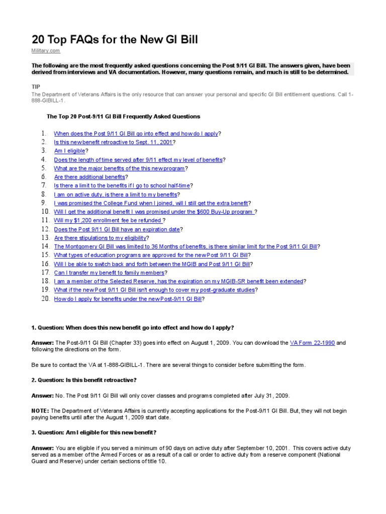 Post 911 Gi Bill Online Bah Rate Calculator