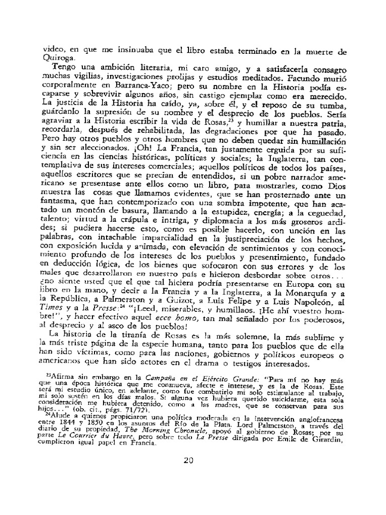Facundo Domingo Faustino Sarmiento | PDF