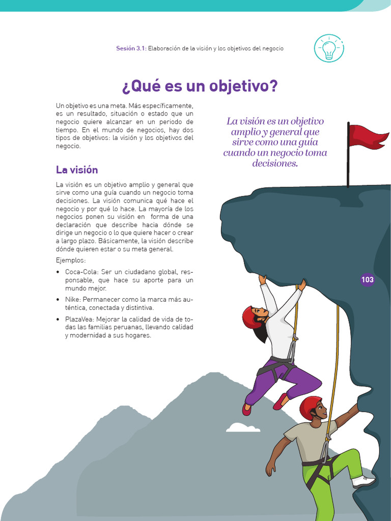 Visión y Objetivos Del Negocio | PDF | Marketing | Facebook